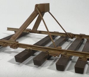 BUDA No. 30 Clamp Type Steel Bumping Post: O Scale – Model Railroad ...