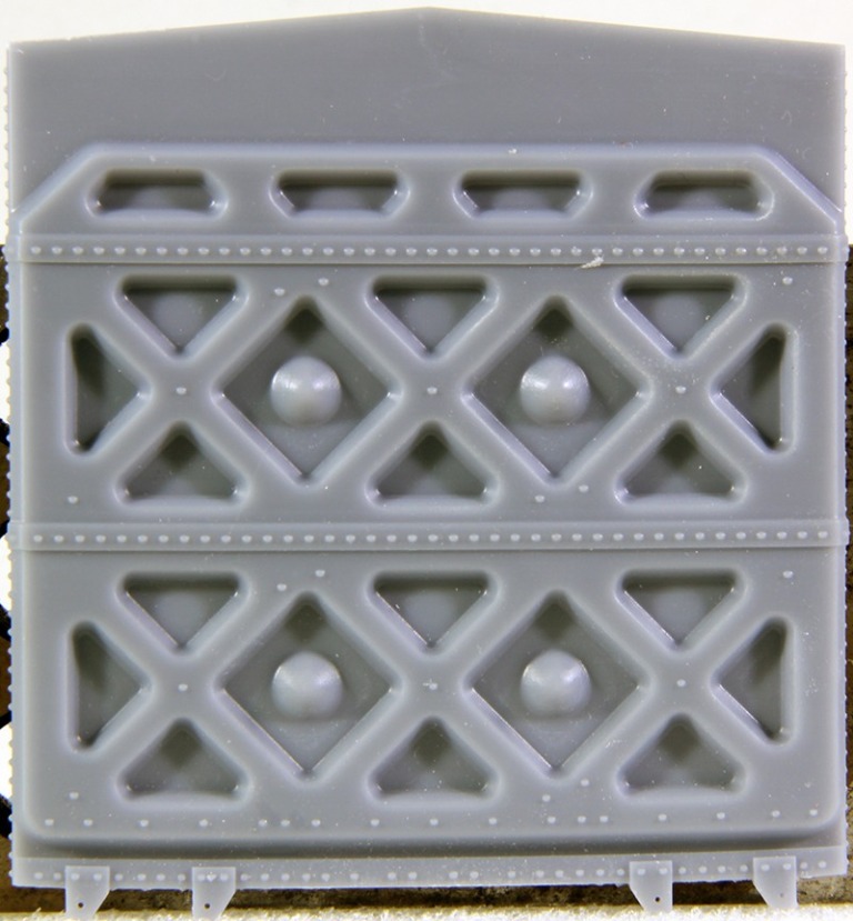 Deco Box Car Ends: O Scale – Model Railroad Resource 3D Division