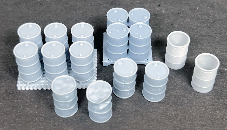 Barrels of Fun Package – Model Railroad Resource 3D Division